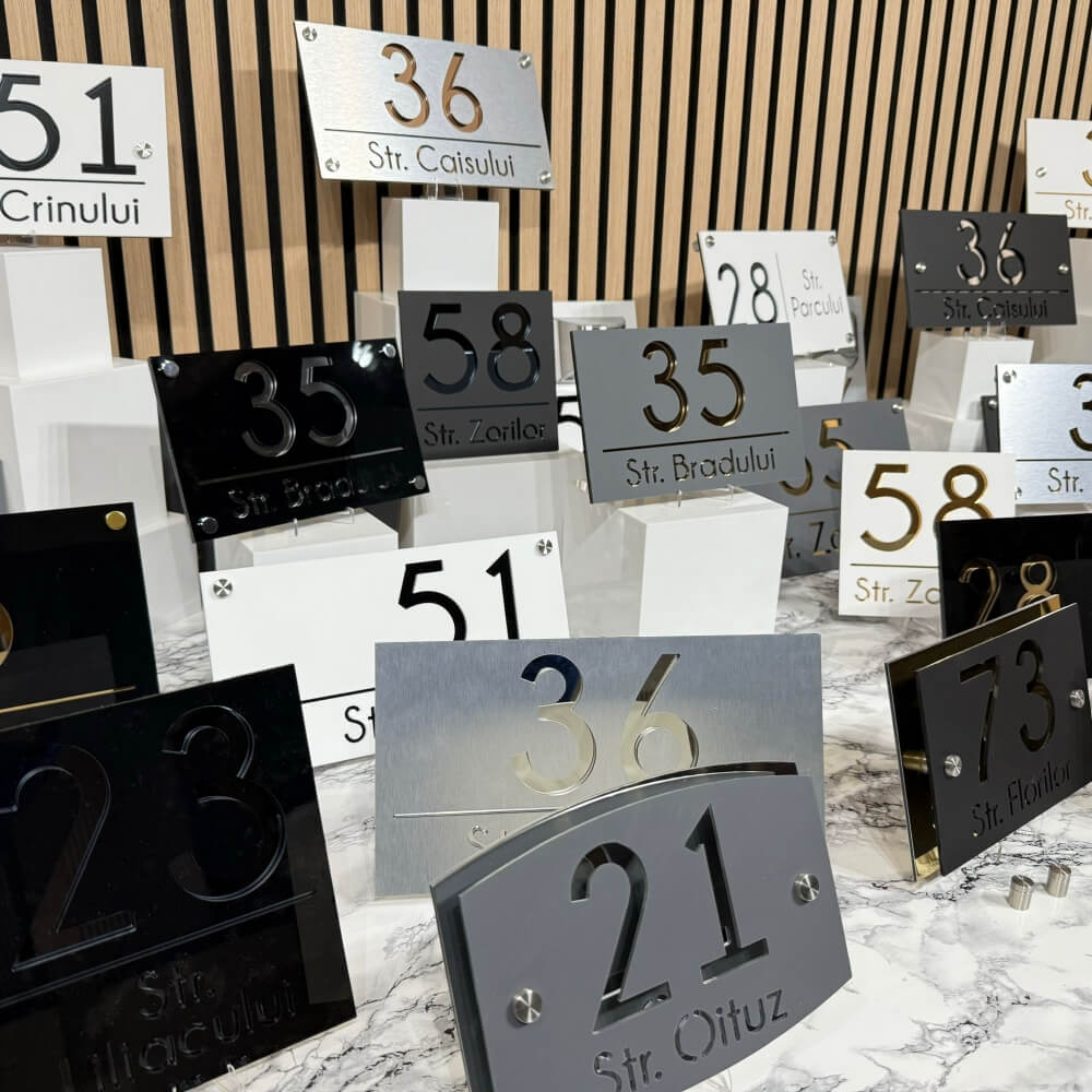 Numere pentru Casa, Poarta, Numar de Casa Personalizat | Adresa VIP
